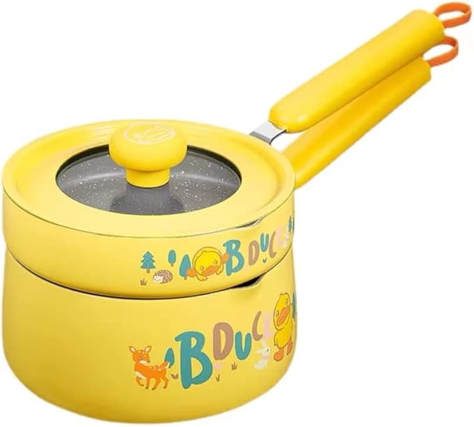 Cooker King x B. Duck 5.5 inch Cooking Pot & Pan Set for Baby, Cute ...