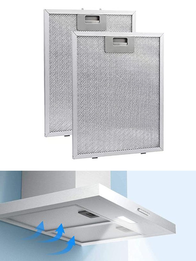 Cooker hood metal mesh grease filter for kitchen extractor fan vent ...