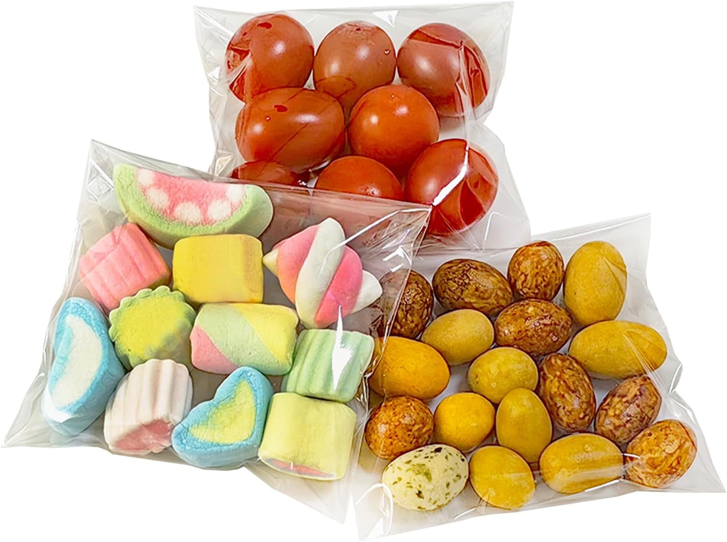 Cookie Bags Self Sealing Cellophane Bags , 4 x4 Inch 200 Pcs Small ...