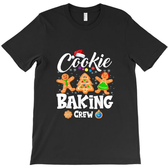 Cookie Baking Crew Christmas Saint Nicholas Family Gingerbread Baker Team G30506 Unisex T-Shirt ...