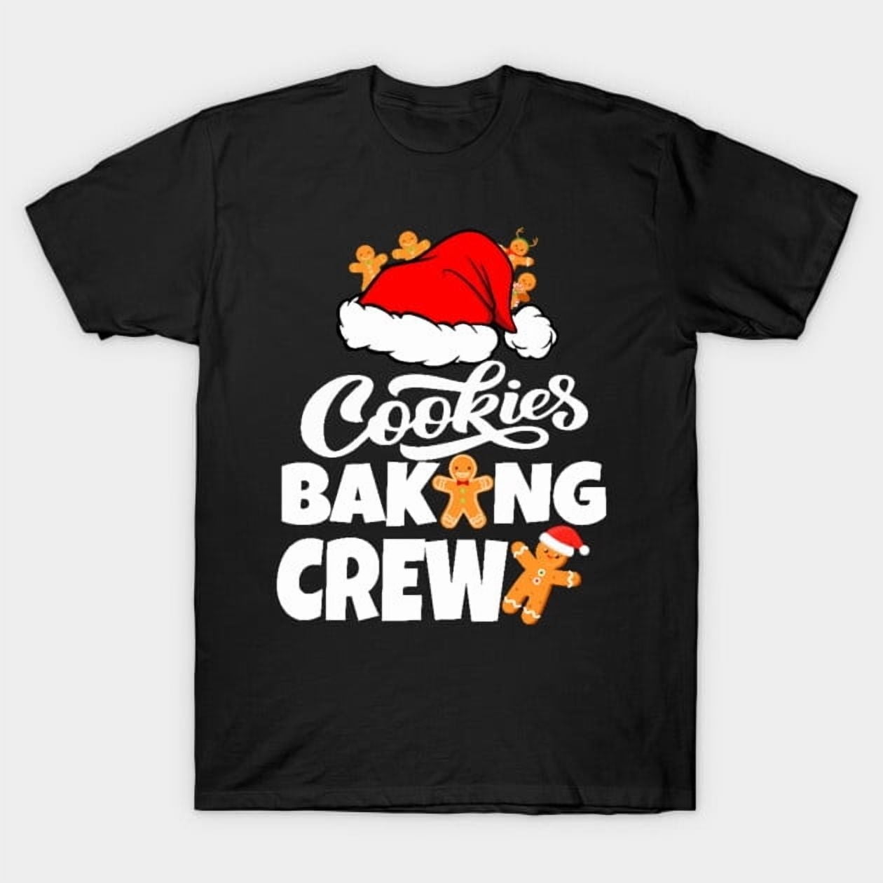 Cookie Baking Crew Funny Christmas 2024 Holiday Matching Graphic ...