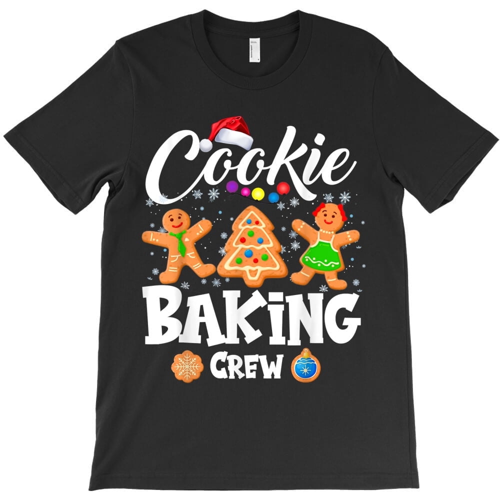 Cookie Baking Crew Funny Christmas St. Nick Family Gingerbread Team ...