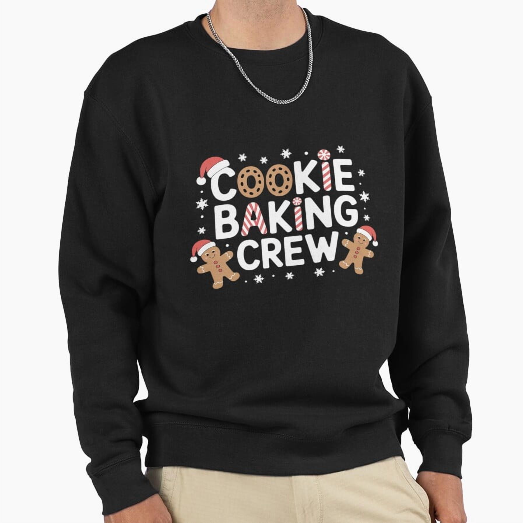 Cookie Baking Crew Gingerbread Christmas Costume Graphic Unisex ...