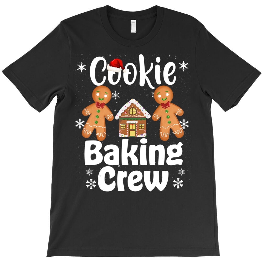 Cookie Baking Team Captain Funny Christmas Bakers Gingerbread Graphic ...