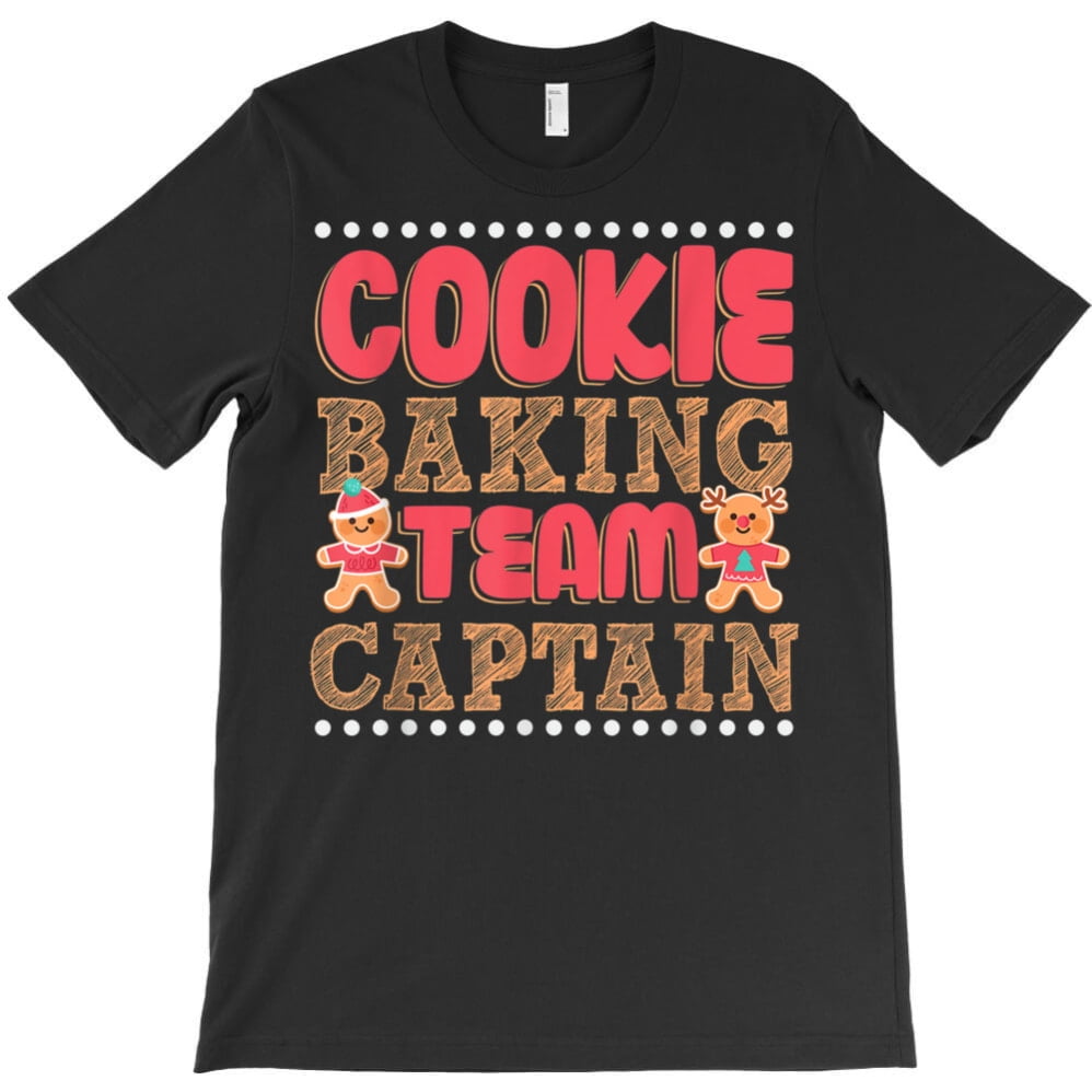 Cookie Baking Team Captain Funny Gingerbread Christmas Xmas Holiday ...