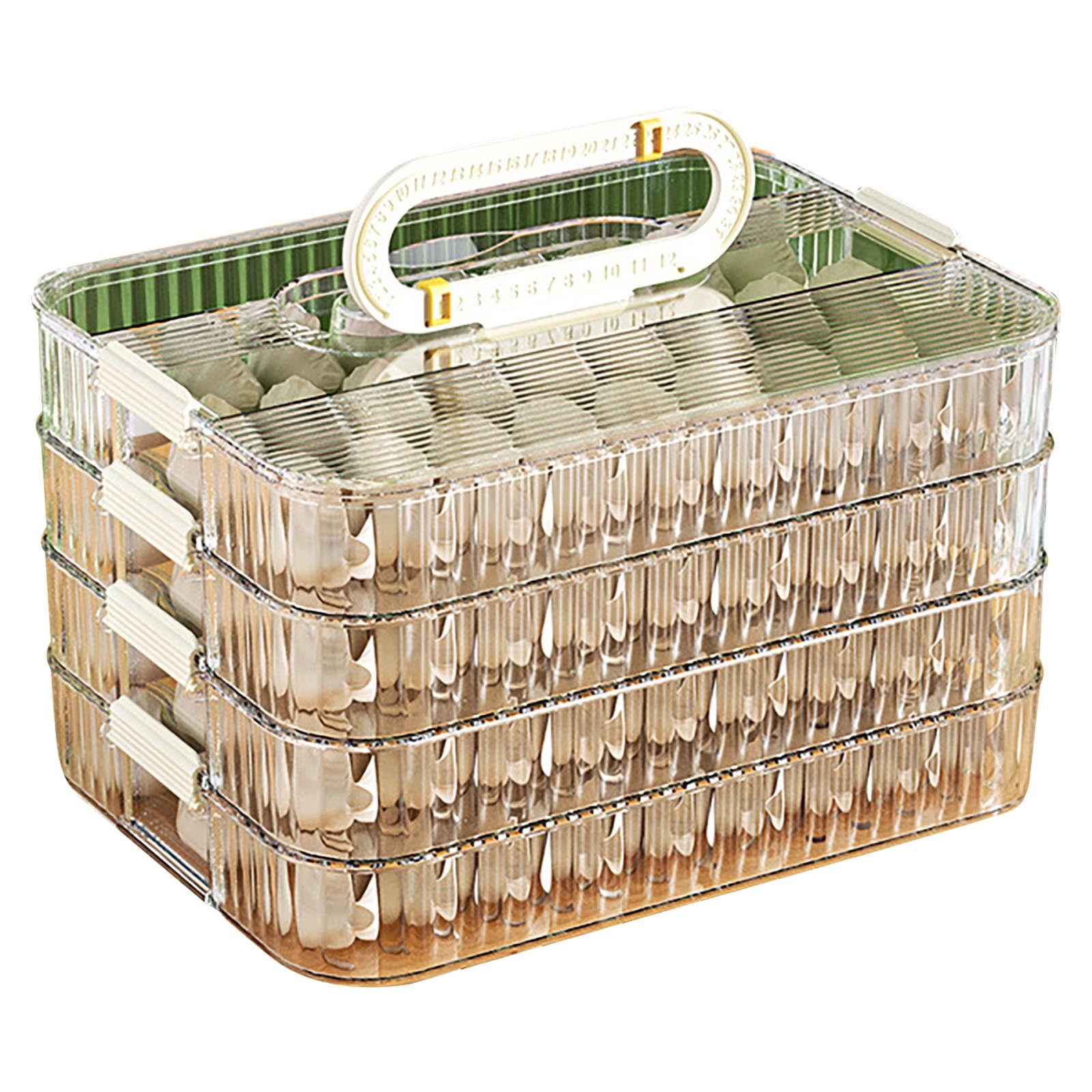 Cookie Container 4 Freezer Food Storage Containers With Lids ...