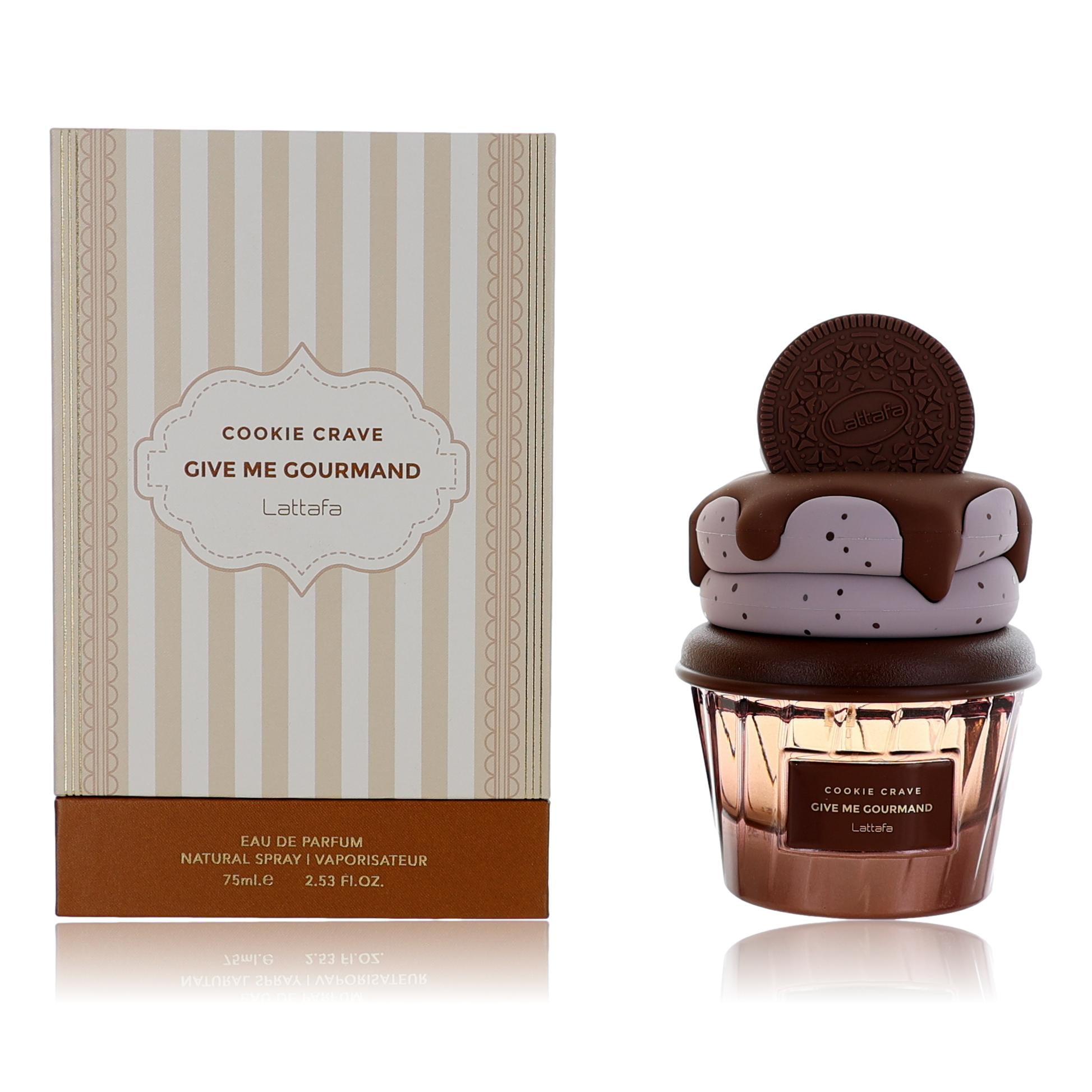 Cookie Crave Give Me Gourmand by Lattafa, 2.53 oz EDP Spray for Women ...