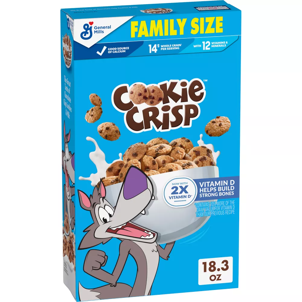 Cookie Crisp Cereal Family Size - 18.3oz - General Mills - Walmart.com