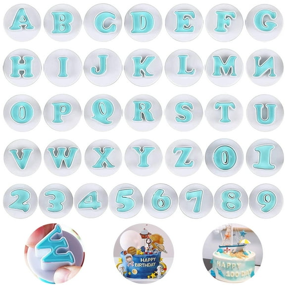 Alphabet Cutters For Fondant