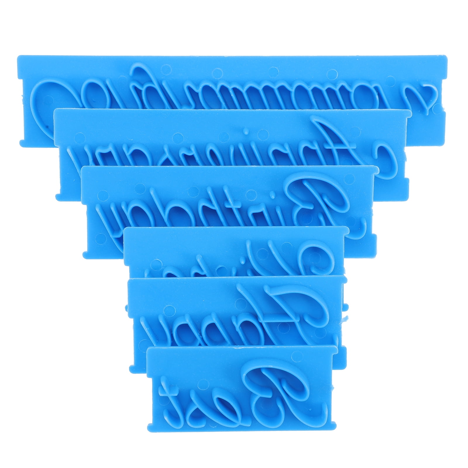 Cookie Decorating Kit Word Art Stamp Flexible Cake Stamps - Walmart.com