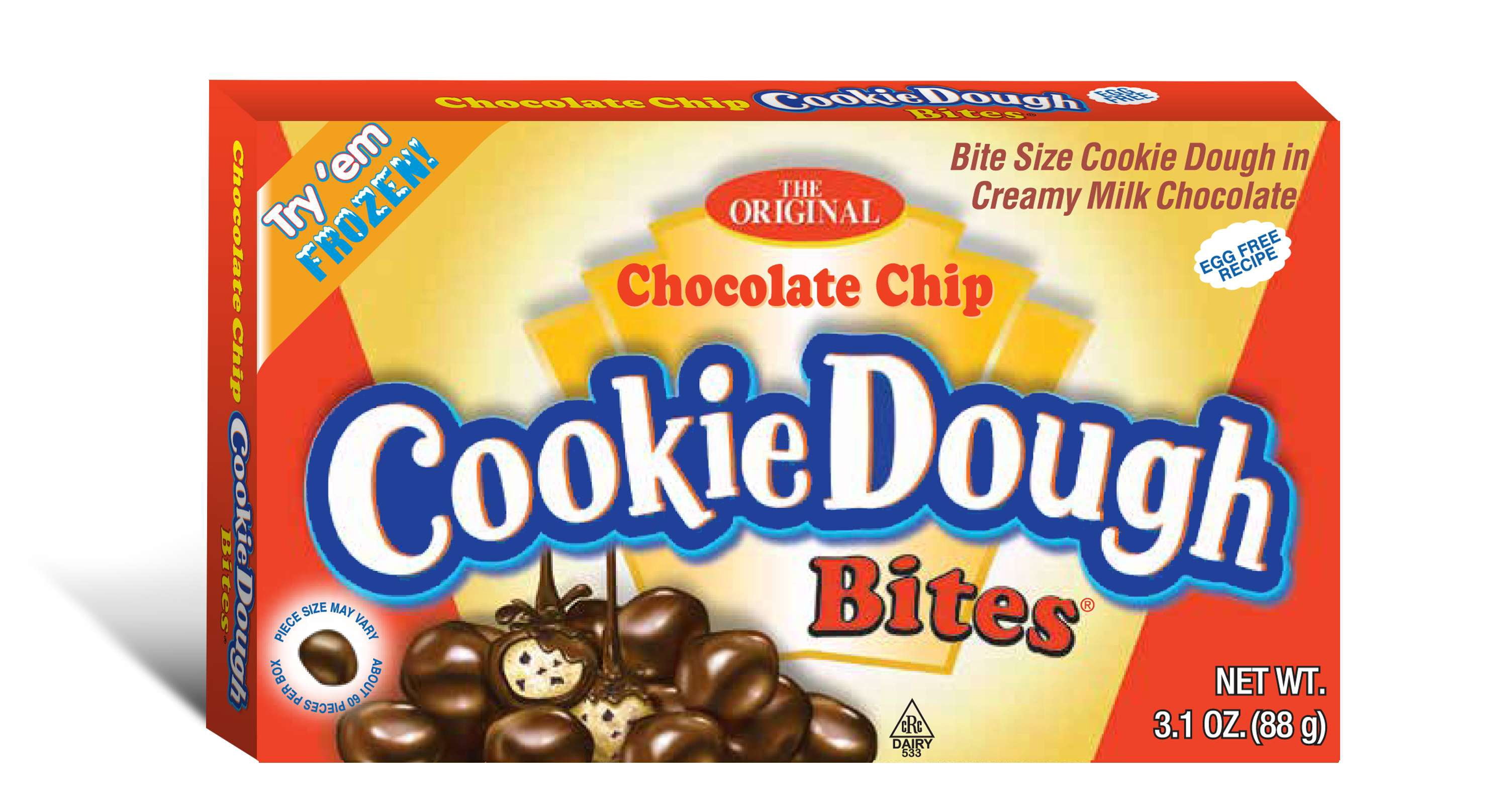 Original Mini Cookie Dough Bites - Chocolate Chip - 3.1oz Groceries ...