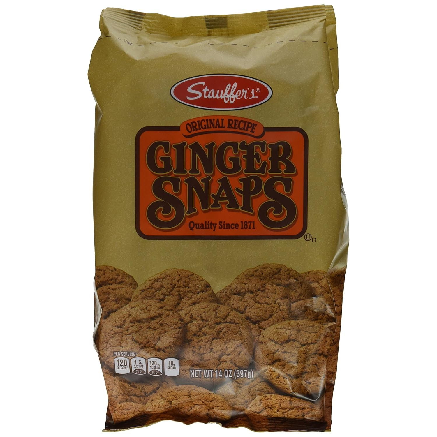 Cookie Ginger Snap, Original, 14 Ounce (Pack of 3) - Walmart.com