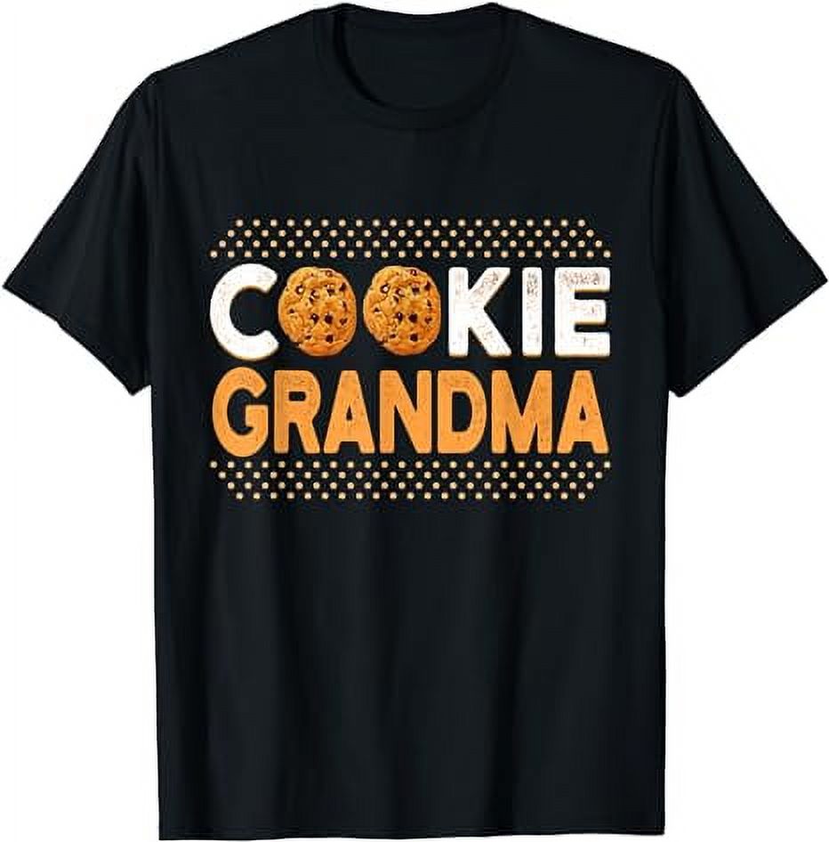 Cookie Grandma Funny Chocolate Chip Cookie T-Shirt - Walmart.com