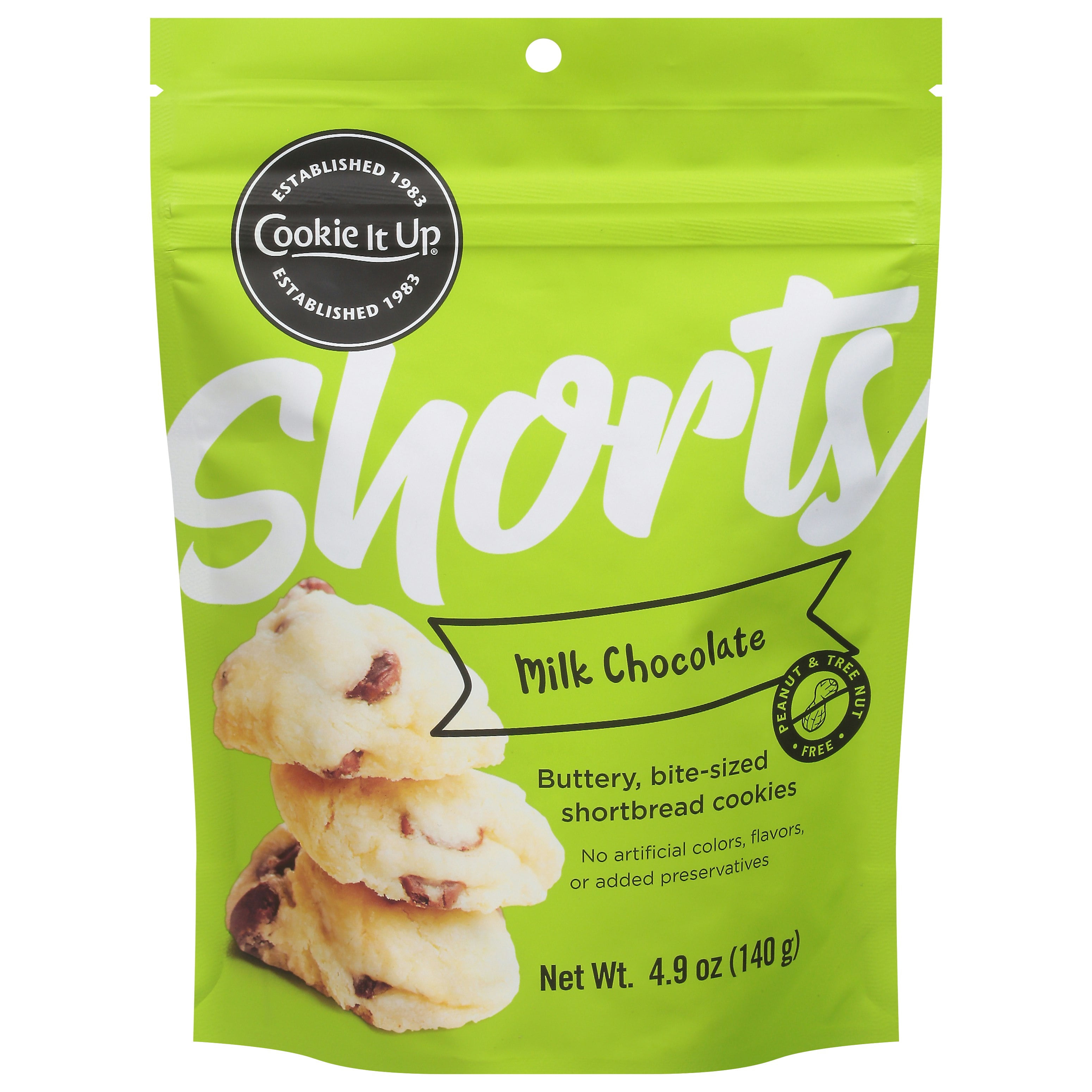 Cookie It Up Shortbread Milk Chocolate 4.9 oz (Pack of 6) - Walmart.com