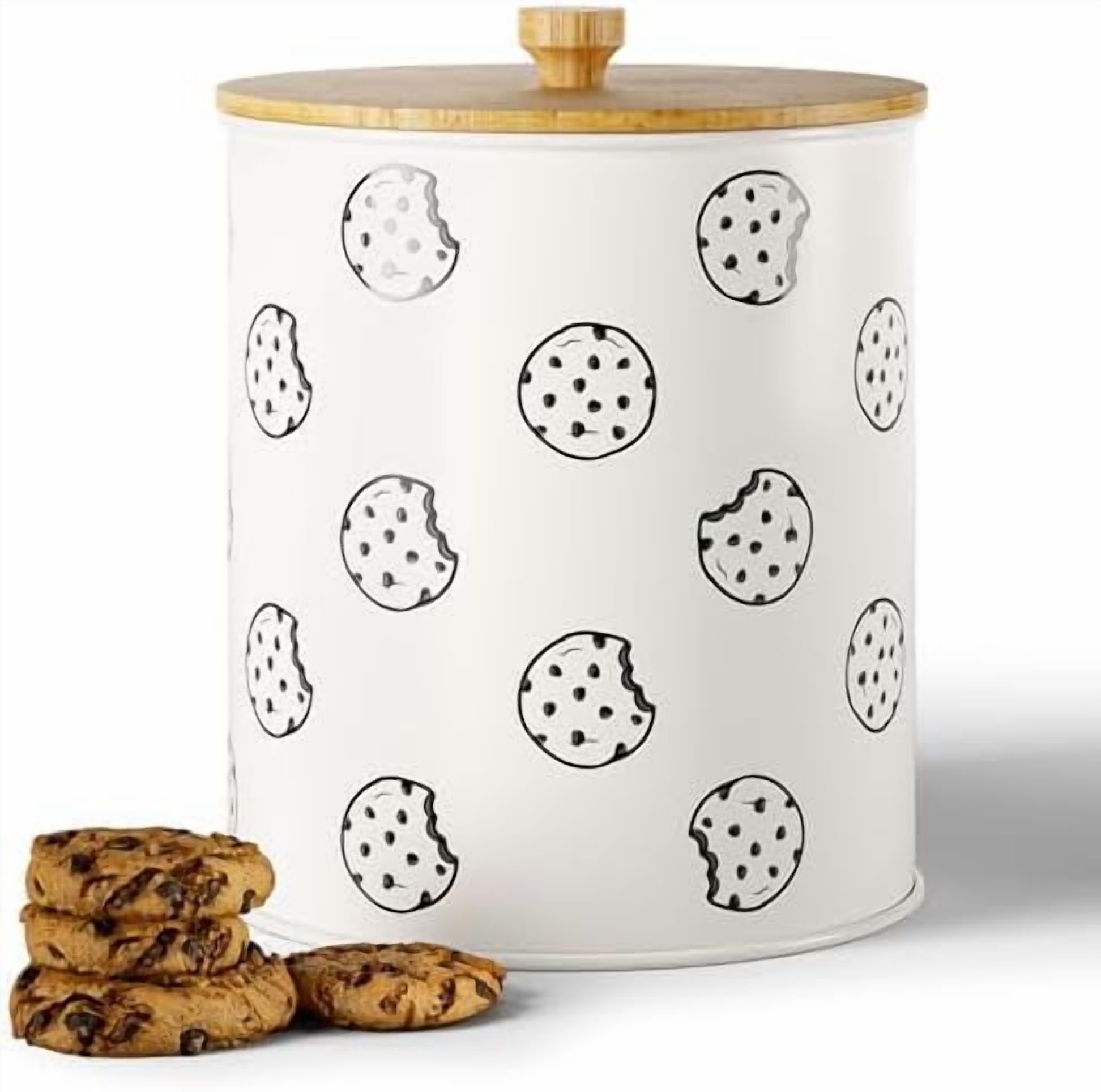 Cookie Jar with Airtight Lid - 1 Gallon - 6.6