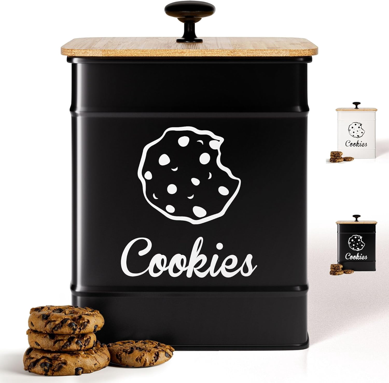 Cookie Jar with Airtight Lid - 1 Gallon 6