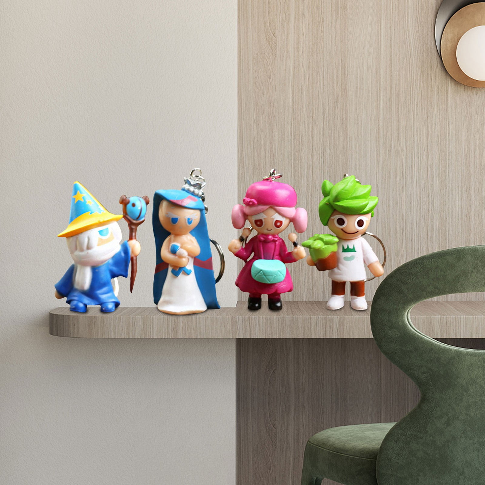 Cookie Kingdom product figurines, creative decorative art, garden ...