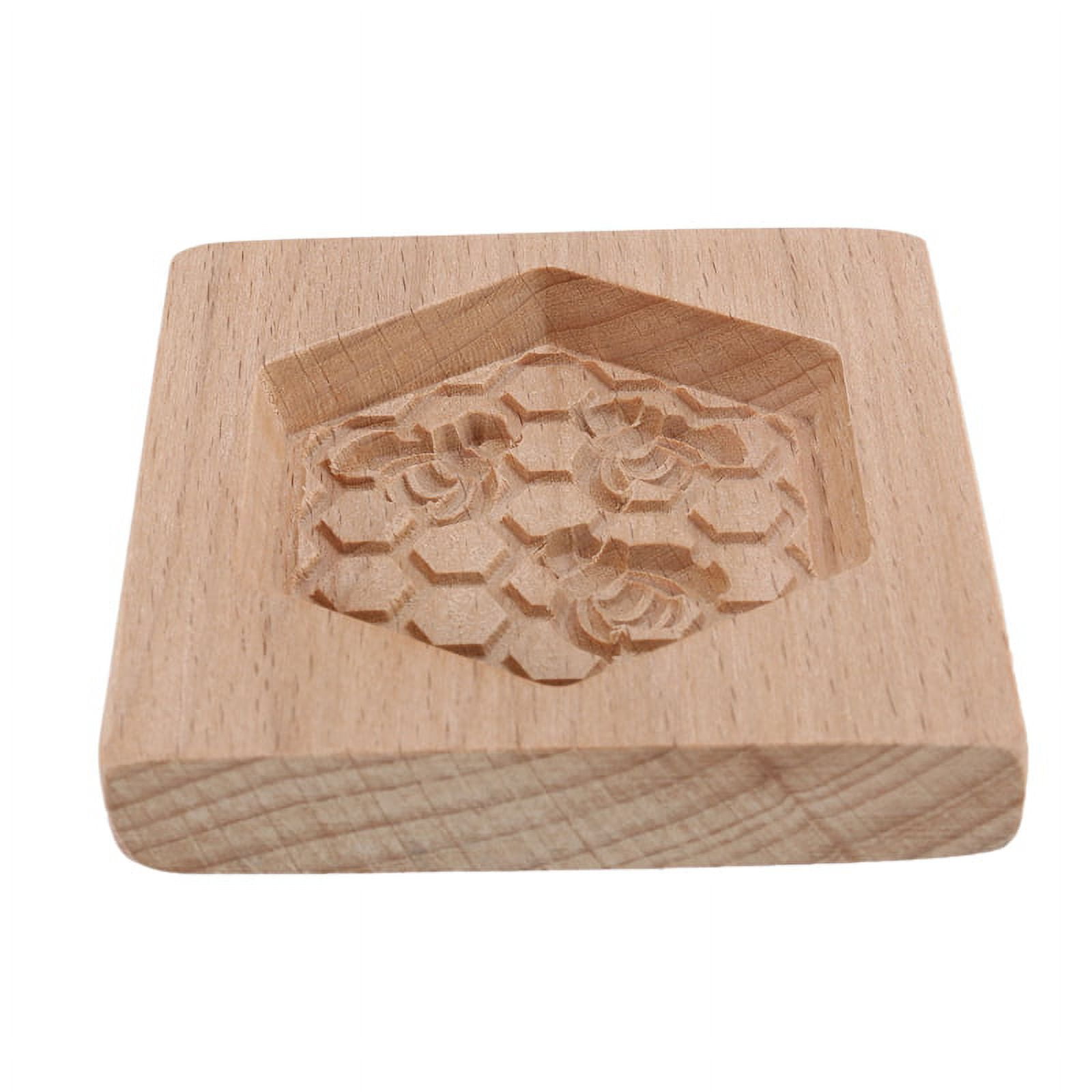 Cookie Mold Shortbread Mold Wooden Shortbread Mold(Bee) - Walmart.com