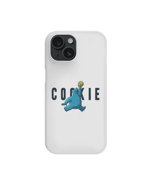 Cookie Monster Funny Cute Food Puppet Phone Case for iPhone 16 15 14 13 ...