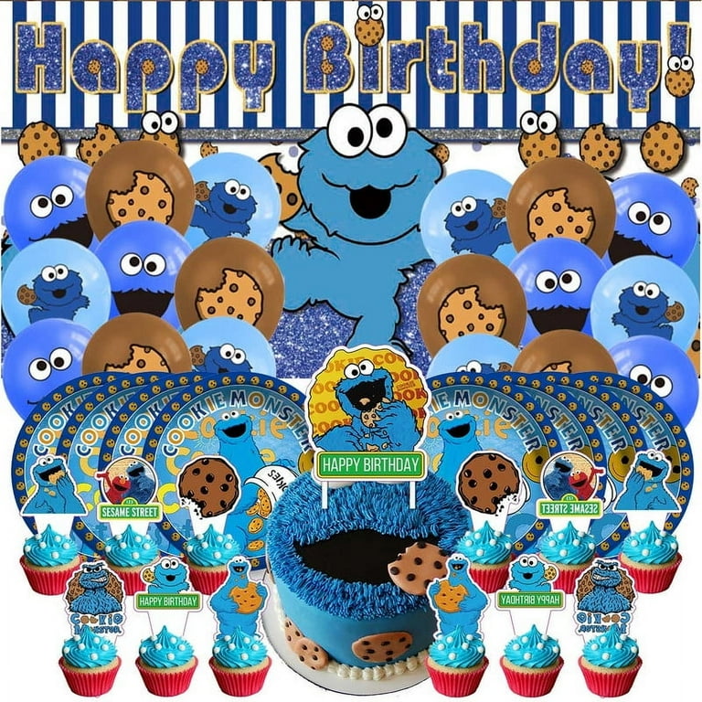 Cookie Monster Birthday Supplies Cookie Monster Party Decorations: