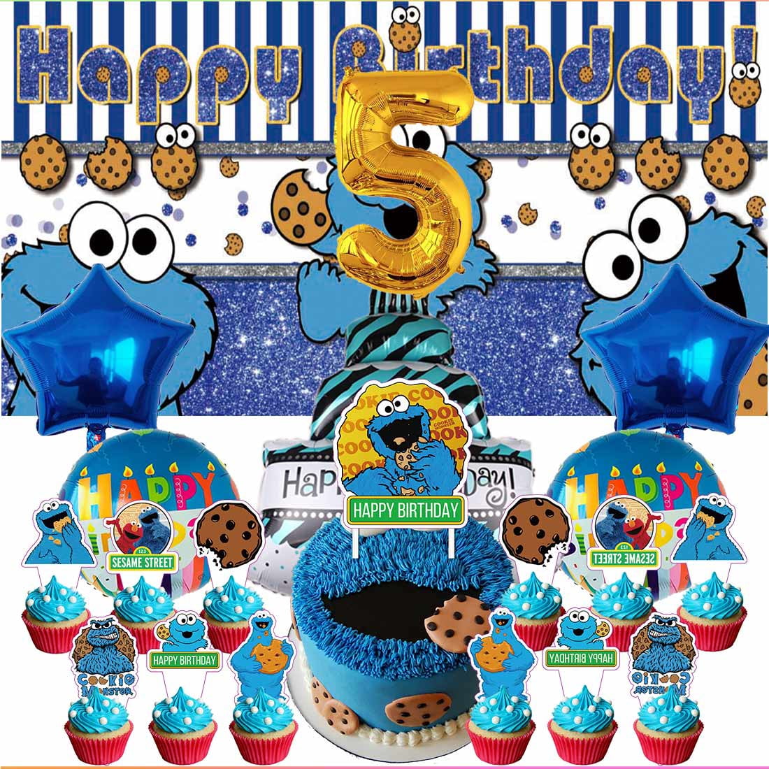 Cookie Monster Party Supplies