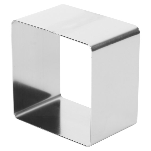 Cookie Mould Stainless Steel Mousse Ring Mini Cake Pans Round Cutter ...