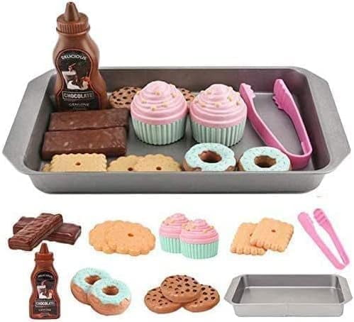 Cookie Play Food Set, Play Food for Kids Kitchen - Play Kitchen ...