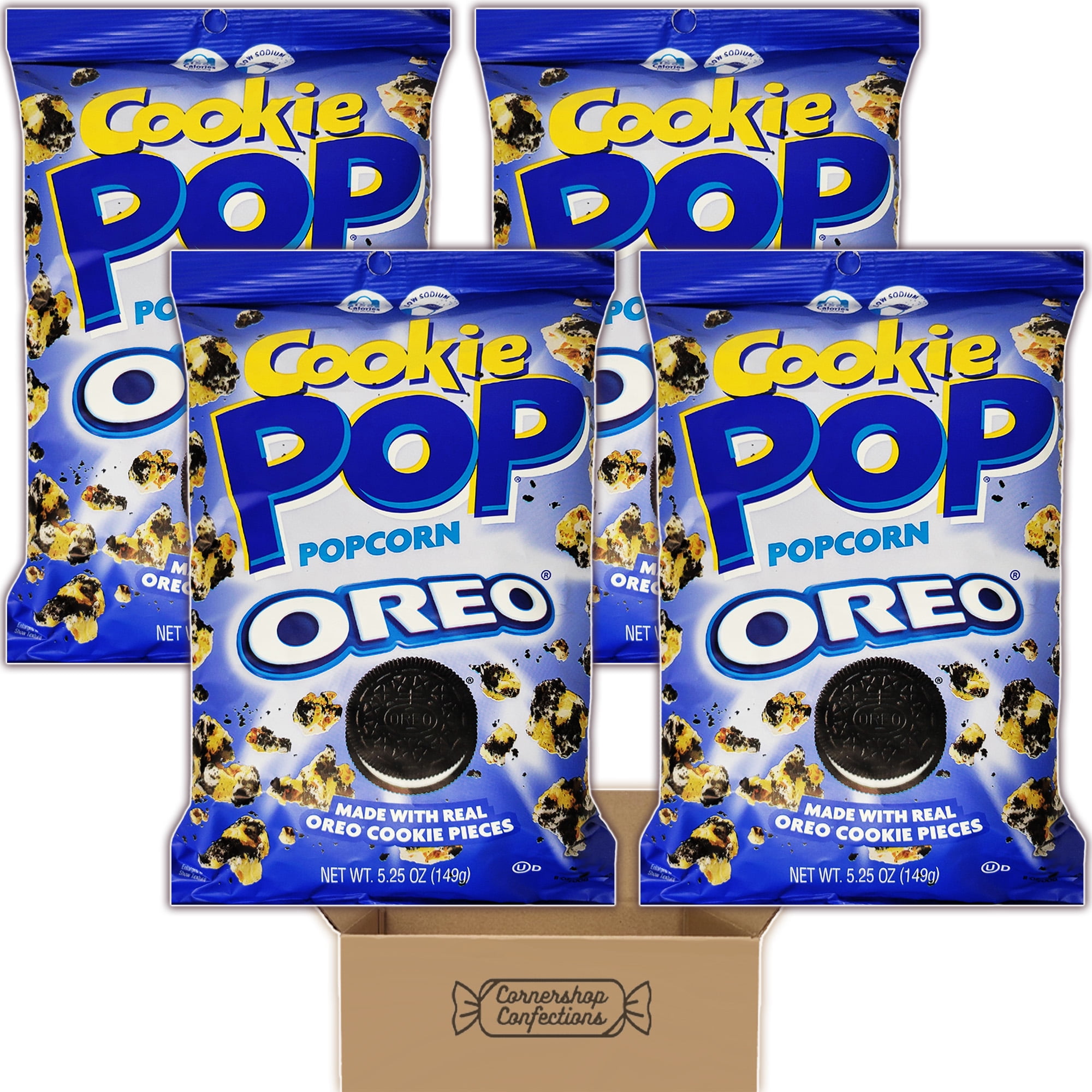 Cookie Pop Bulk Pack - Oreo - 4 Individually Sealed 5.25 Ounce Bags ...