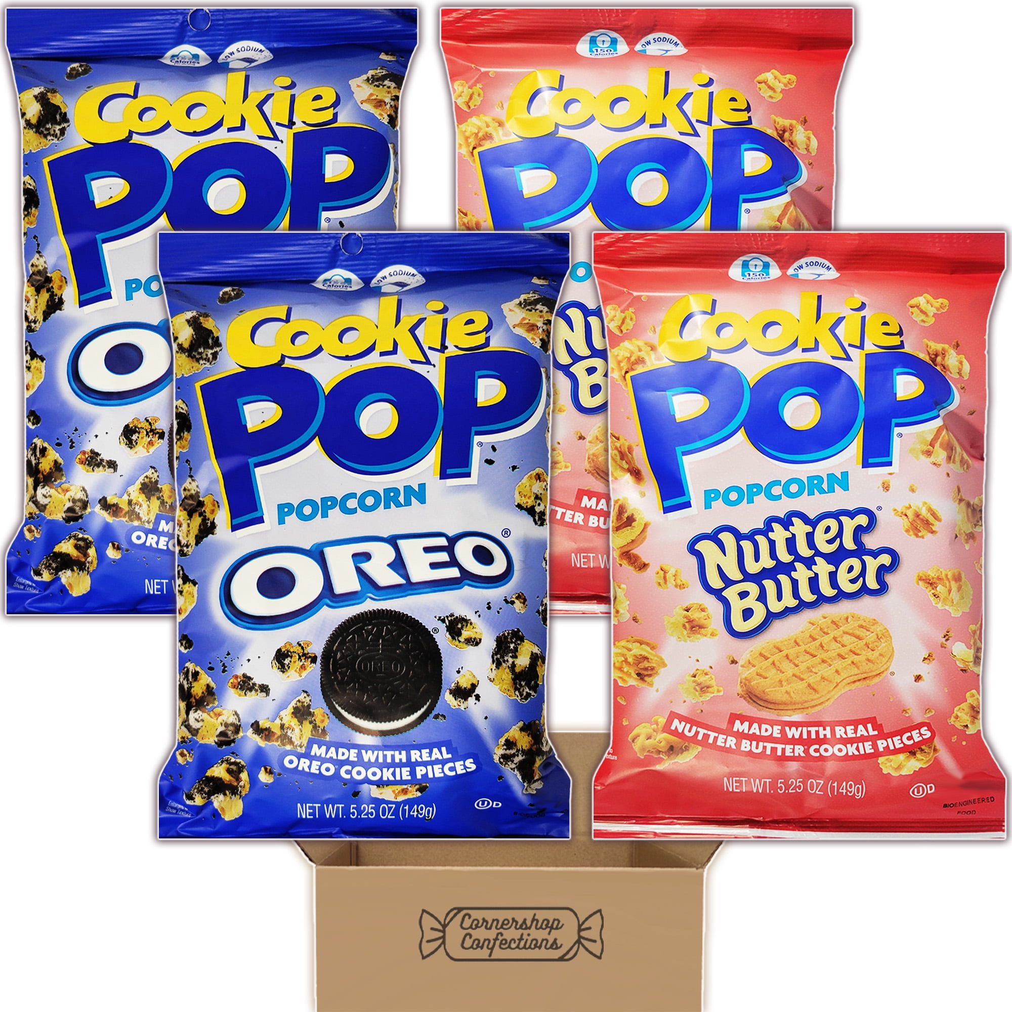 Cookie Pop Variety Pack - 2 Flavors - Oreo and Nutter Butter - 2 ...