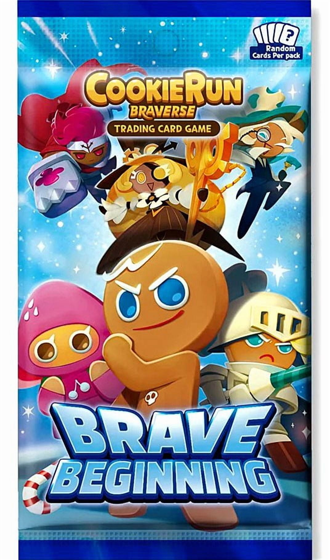 Cookie Run Braverse Trading Card Game Brave Beginning Booster Pack (9 ...