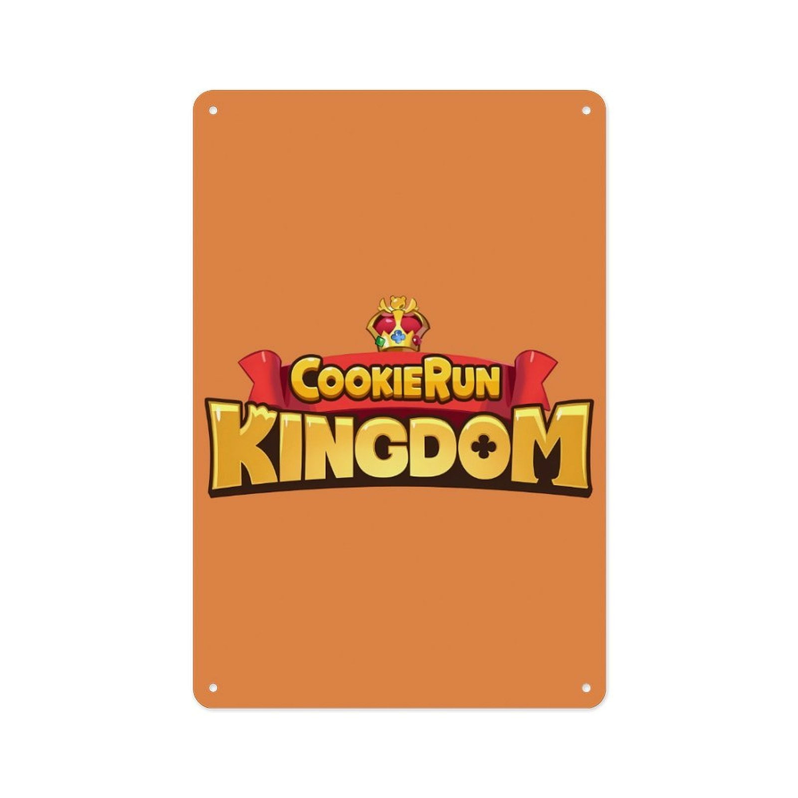 Cookie Run Kingdom Aluminum Plaque Vertical Hanging Picture For Living ...
