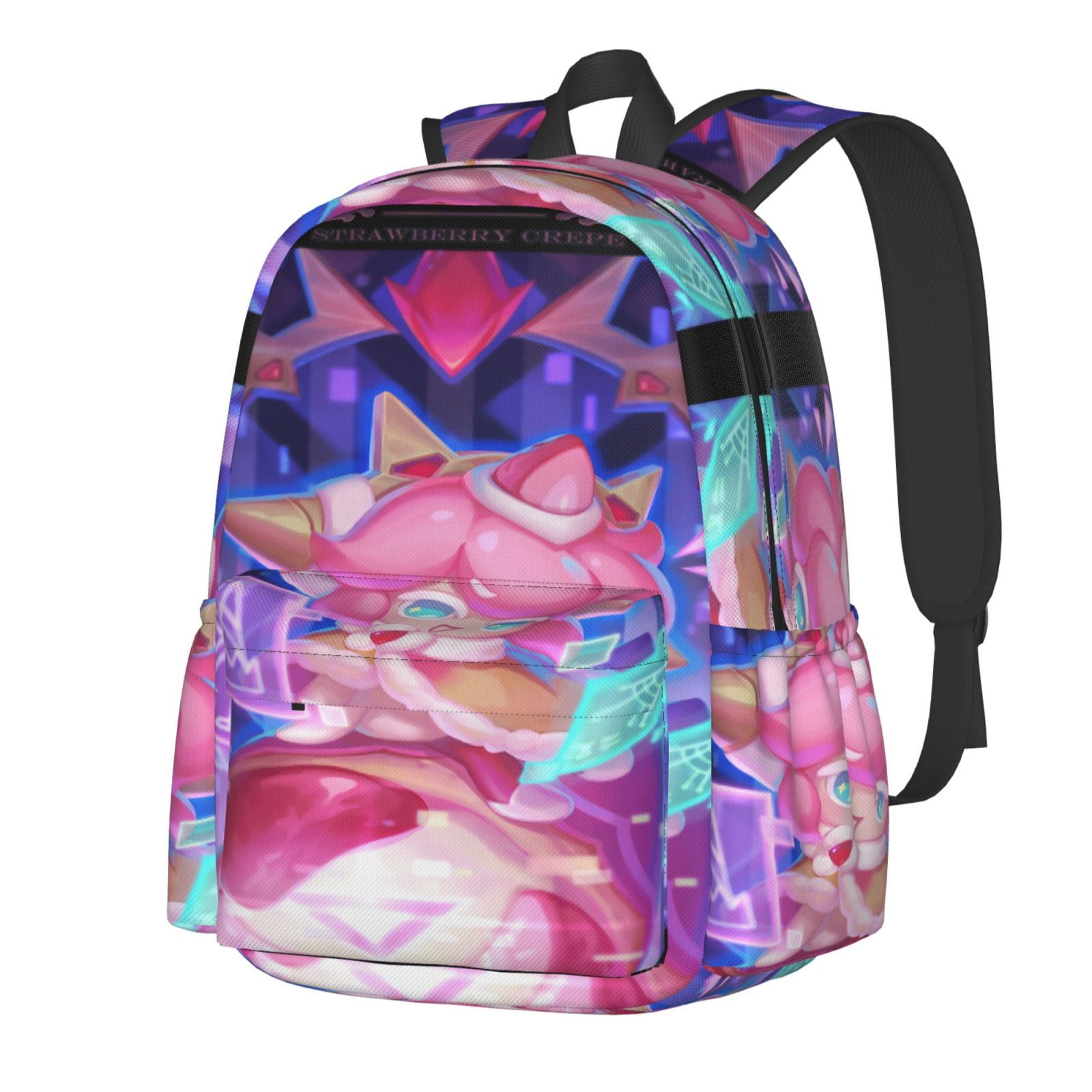 Cookie Run Kingdom Backpack Cartoon Backpacks Travel Laptop Daypack 17 ...