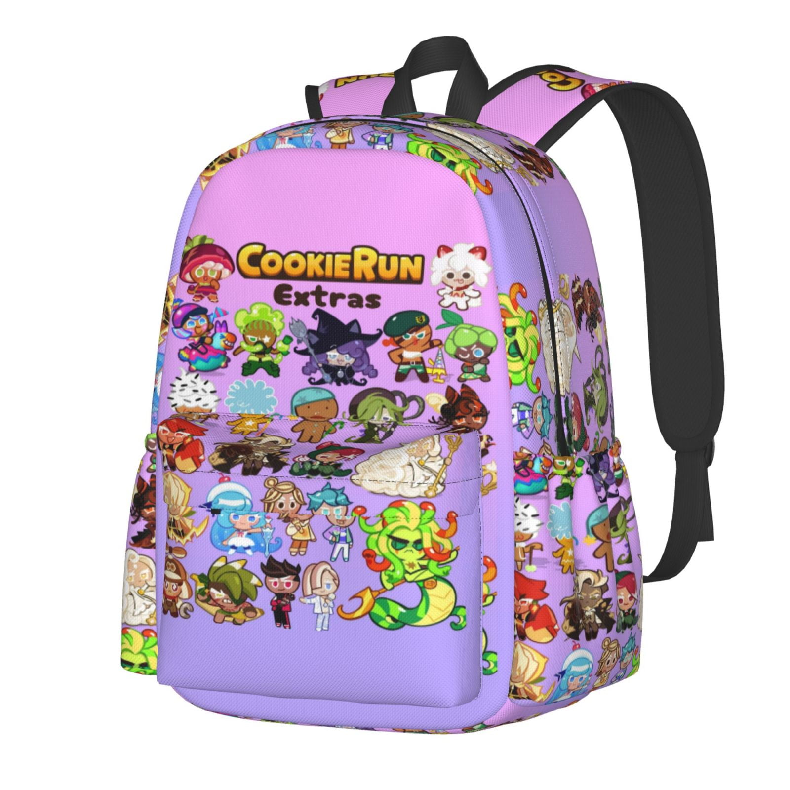 Cookie Run Kingdom Backpack Cartoon Backpacks Travel Laptop Daypack 17 ...