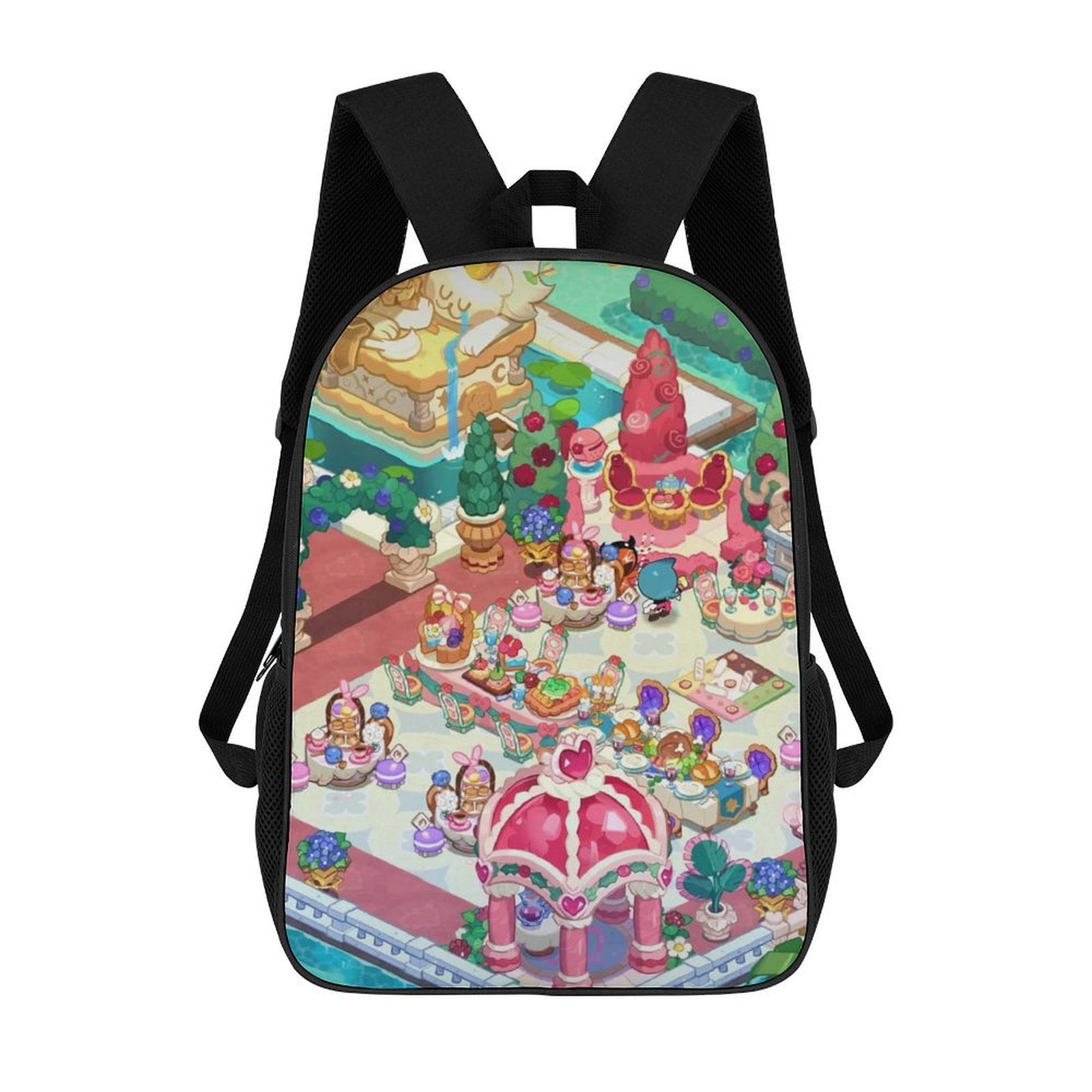 Cookie Run Kingdom Backpack, Large Capacity Backpack, 17 Inch Laptop ...