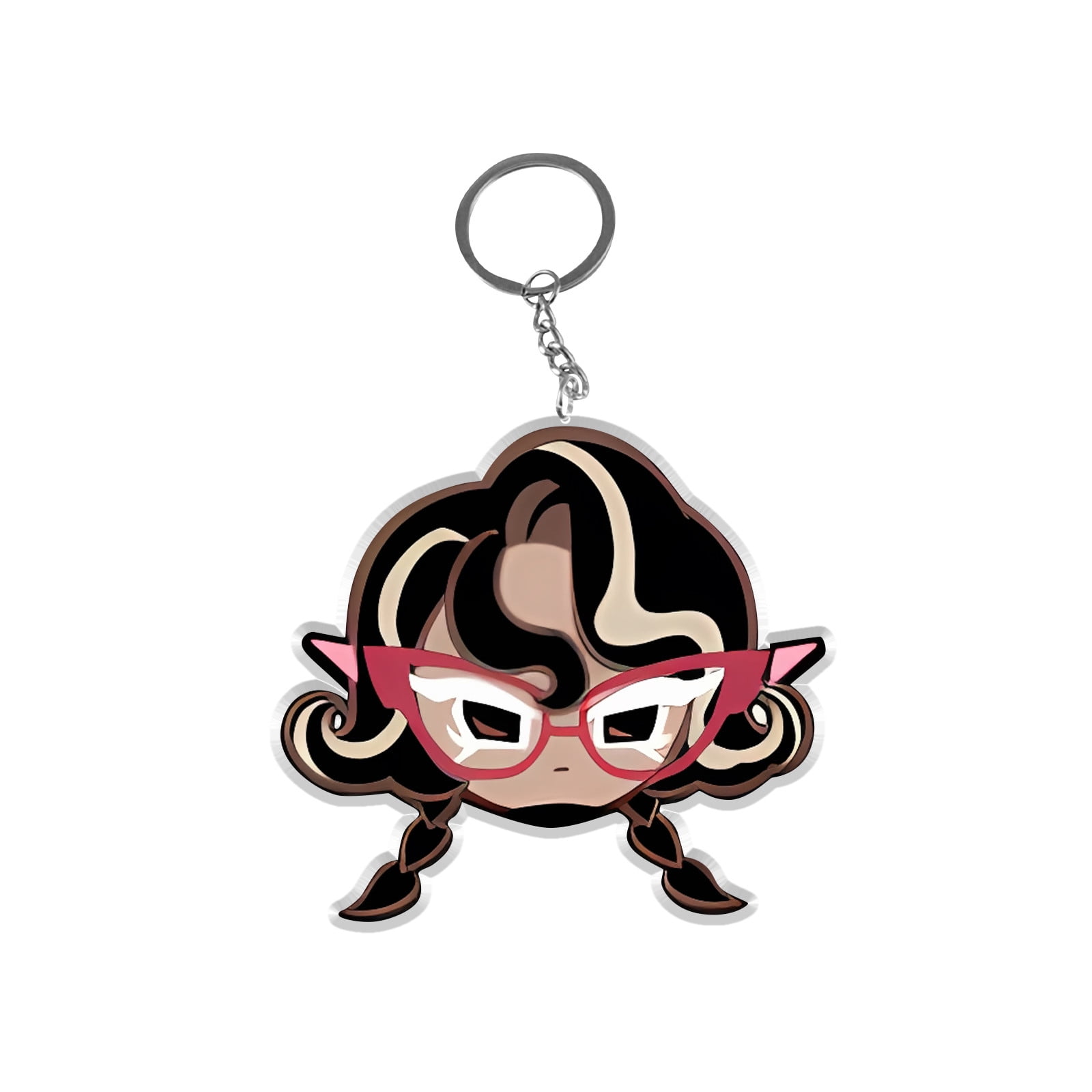 Cookie Run Kingdom Cute Keychain, Cartoon Style Game Character Durable ...