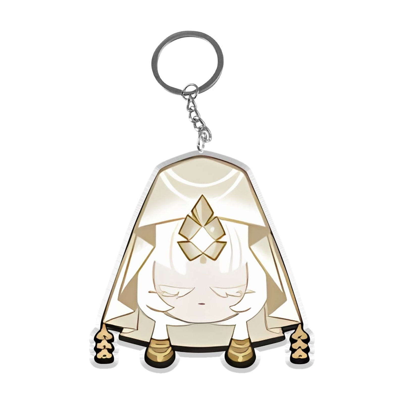 Cookie Run Kingdom Cute Keychain, Cartoon Style Game Character Durable ...