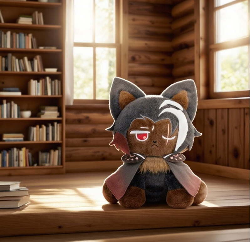 Cookie Run: Kingdom Dark Choco Meow Cookie 18 Plush Stuffed Animal Super Soft Official ...