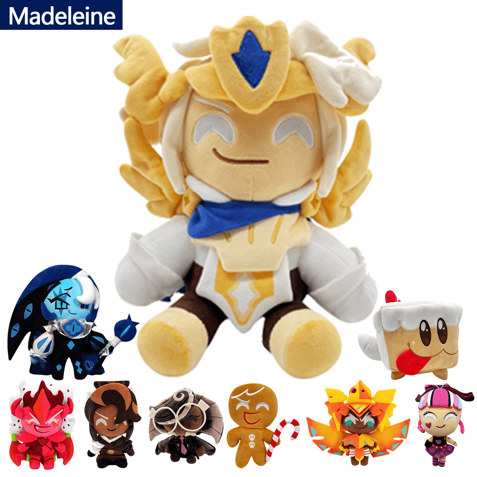 Cookie Run Kingdom Figures, Madeleine Cookie Plush, Mobile Games ...