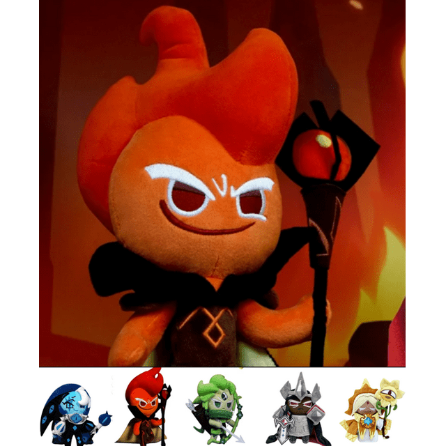 Cookie Run Kingdom Fire Spirit Cookie Official Cookie Run Kingdom Plush ...