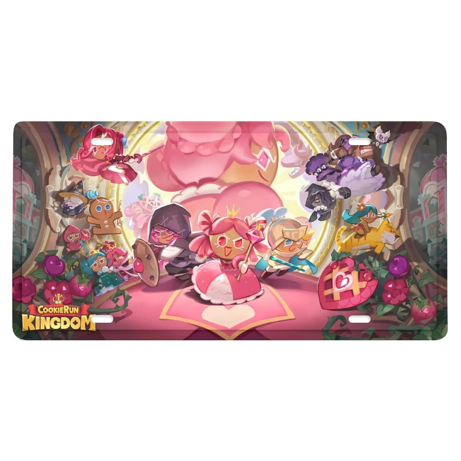 Cookie Run Kingdom License Plate Iron Plate Decorative Painting Fashion ...