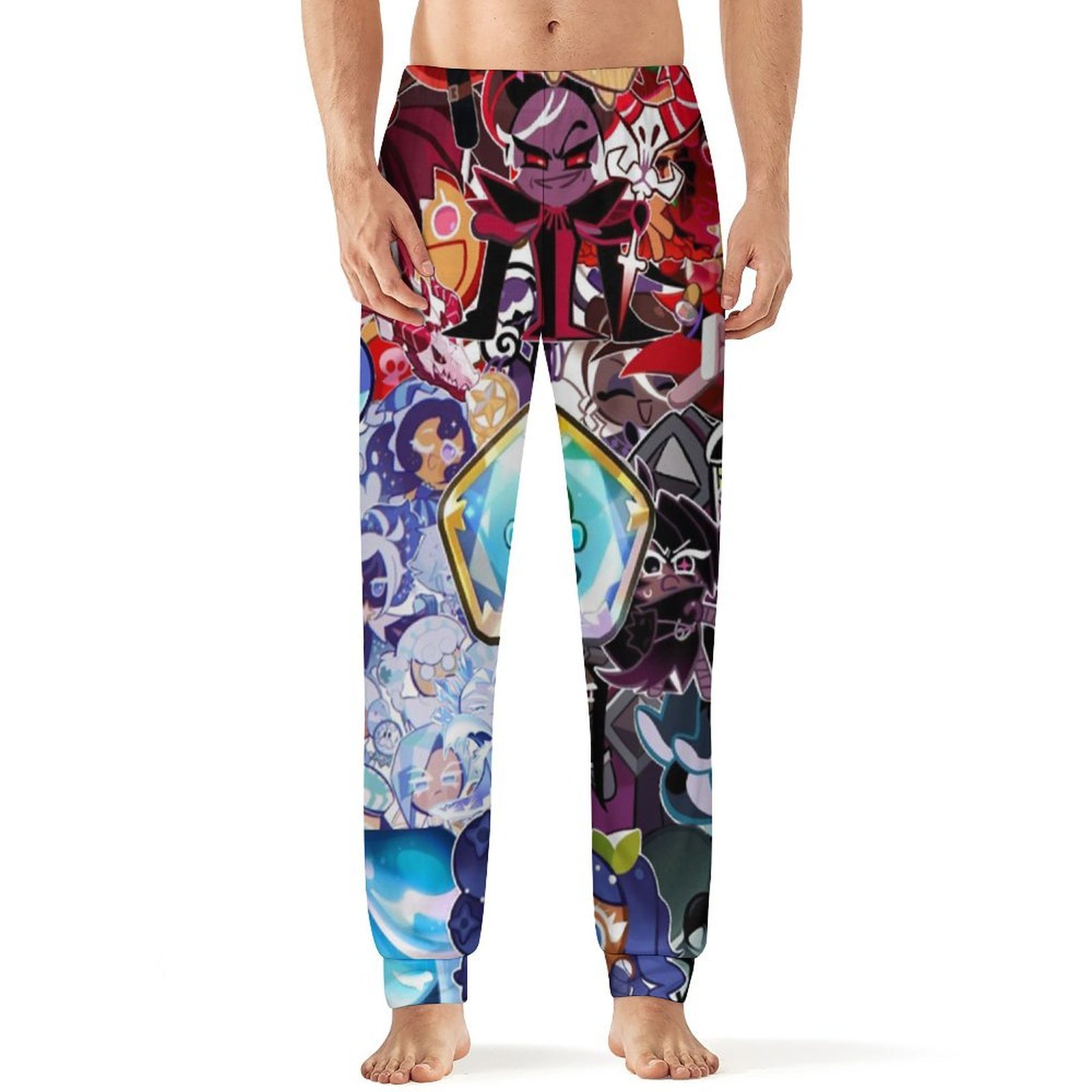 Cookie Run Kingdom Men's Sleeping Pants Soft Pajama Lounge Pants Casual ...