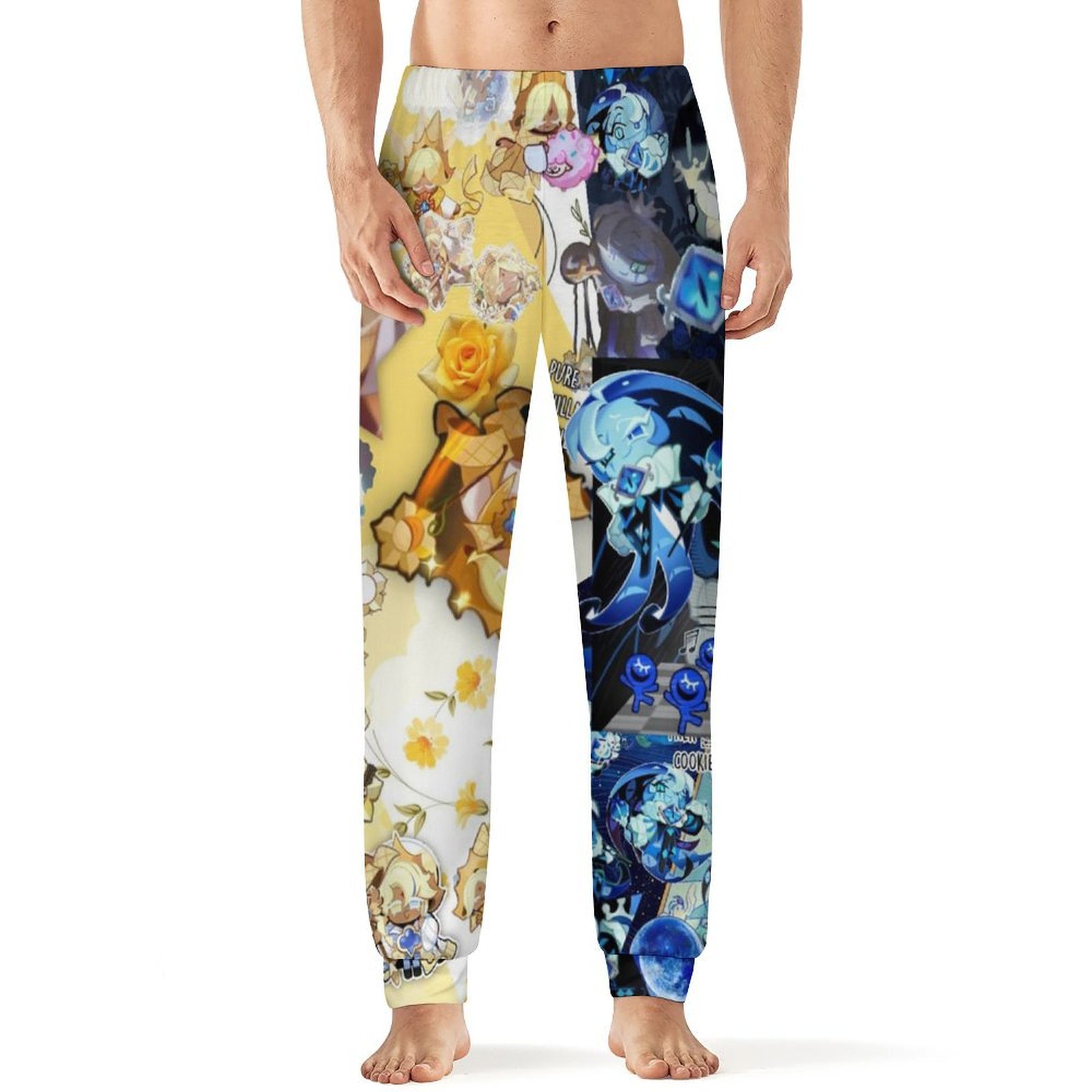 Cookie Run Kingdom Men's Sleeping Pants Soft Pajama Lounge Pants Casual ...