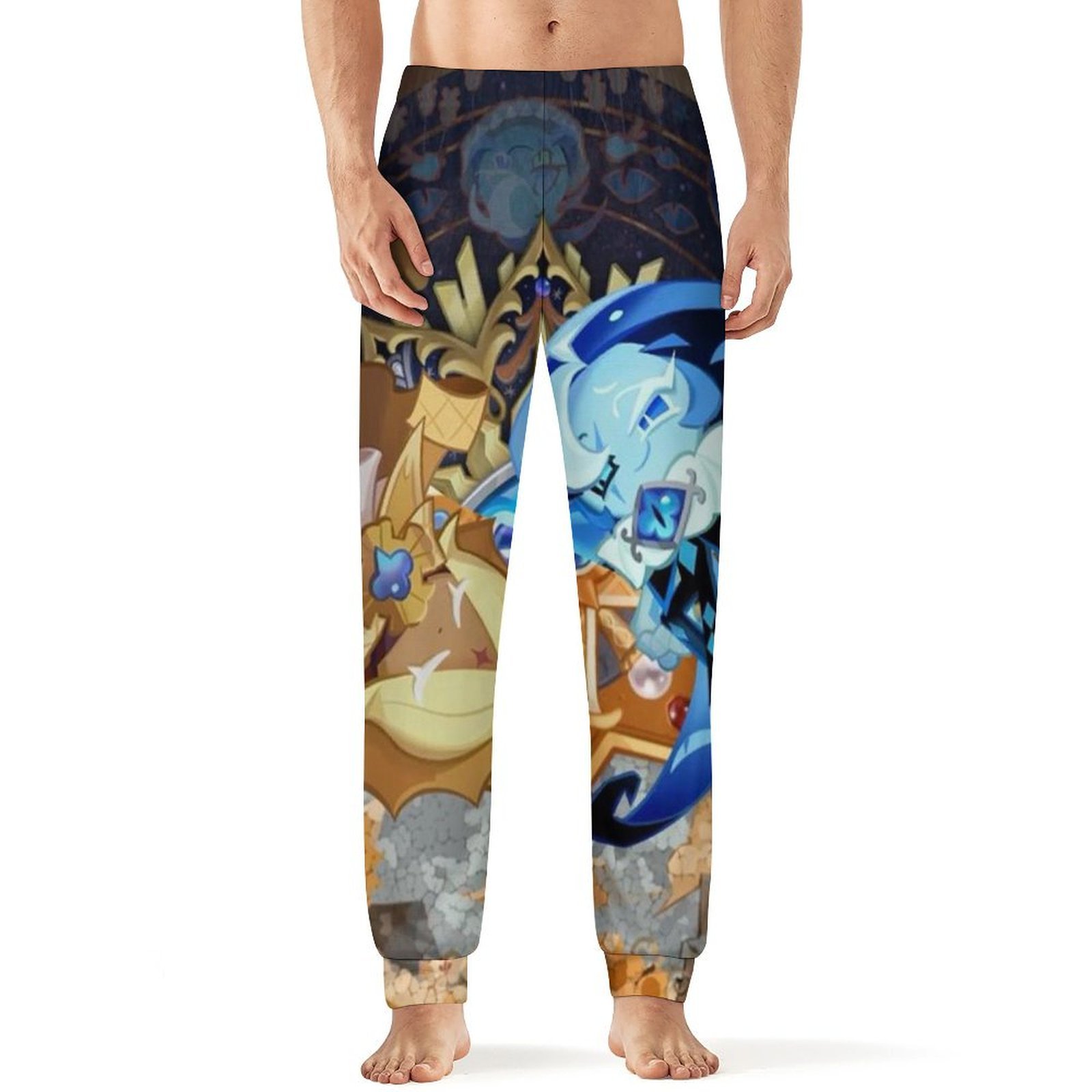 Cookie Run Kingdom Men's Sleeping Pants Soft Pajama Lounge Pants Casual ...