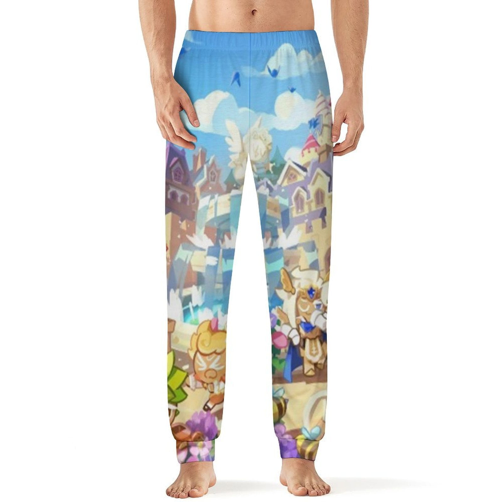Cookie Run Kingdom Men's Sleeping Pants Soft Pajama Lounge Pants Casual ...