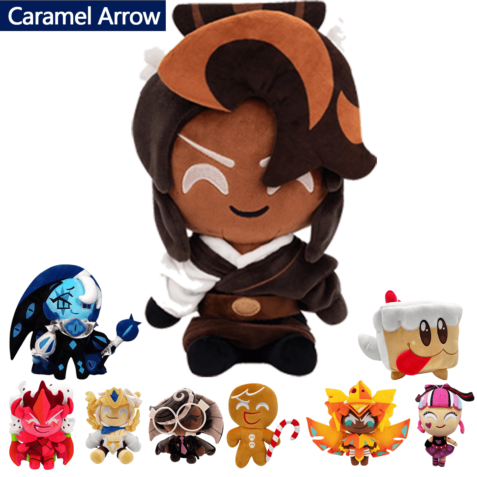 Cookie Run Kingdom Merch,Cookie Run Kingdom,Caramel Arrow Cookie Plush ...