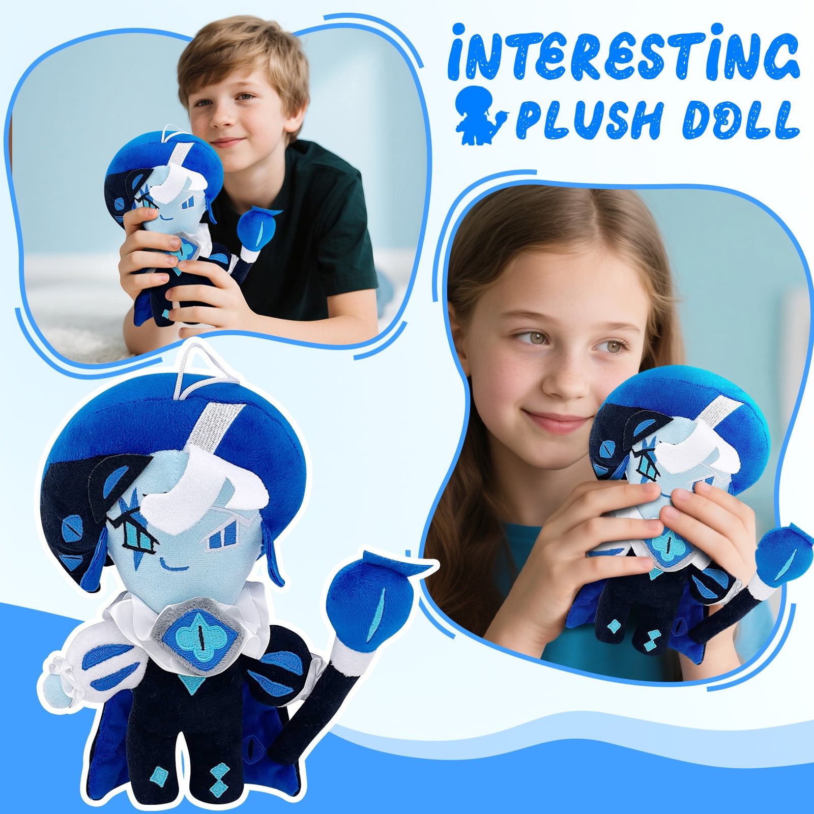 Cookie Run Kingdom Plush: 9" Meow Plush Toy Collection, Cookie Run Kingdom Cookie Character ...