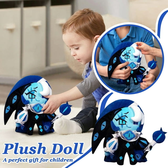 Cookie Run Kingdom Plush Doll Pillow Shadow Milk Plush Shadow Milk Cookie Plush Shadow Milk
