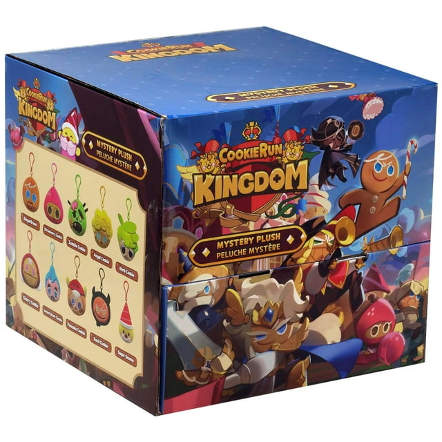 Cookie Run Kingdom Plush Keychain Mystery Box (15 Packs) - Walmart.com