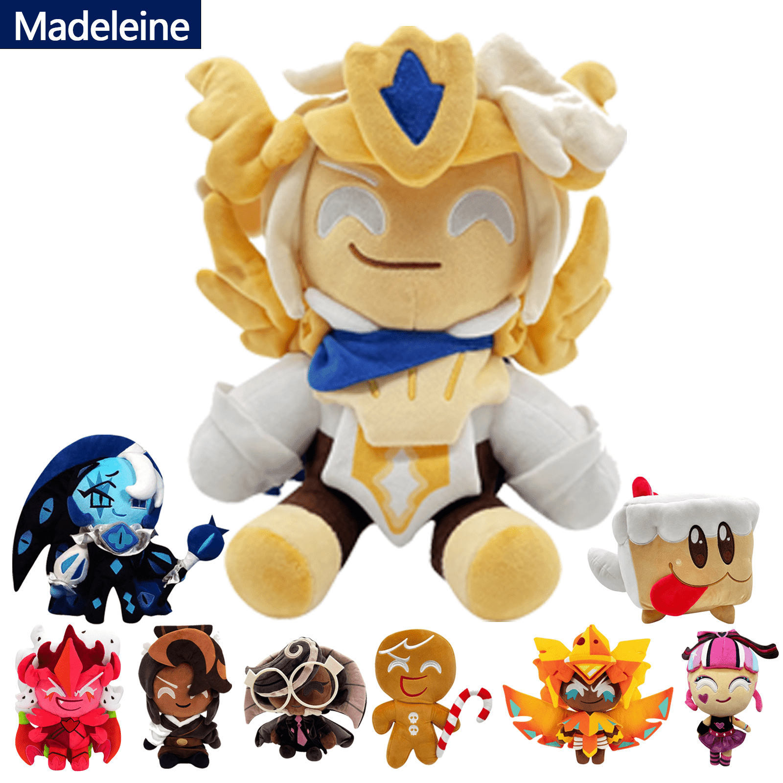 Cookie Run Kingdom Plush Madeleine Cookie Plush, 9.8" Plush Toy, Soft & Cuddly, Great ...
