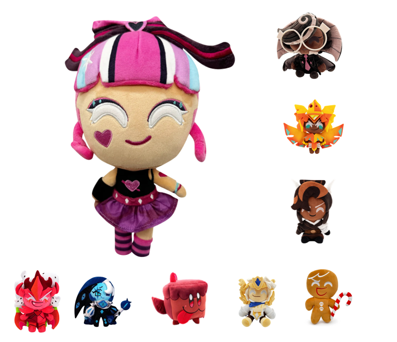 Cookie Run Kingdom Plush Toys,Shining Glitter Cookie Plush,9 Inch ...